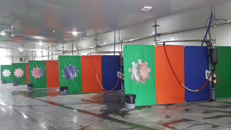 Wash Bay Curtains - Airdrie Canvas Tent & Awning