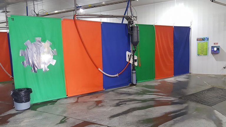 Wash Bay Curtains - Airdrie Canvas Tent & Awning