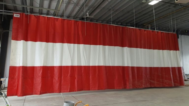 Wash Bay Curtains - Airdrie Canvas Tent & Awning